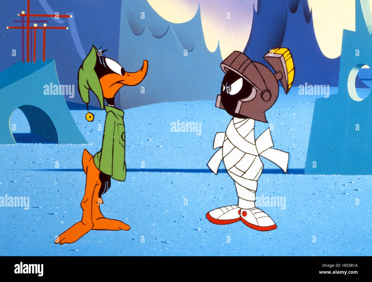 Daffy Duck, Marvin the Martian, (no date Stock Photo - Alamy