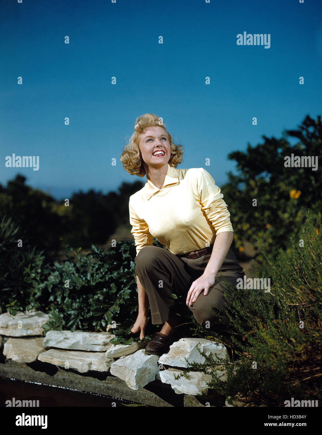 Doris Day, 1950s Stock Photo - Alamy