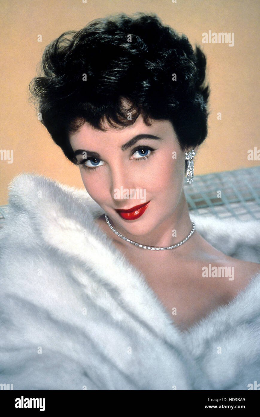 Elizabeth Taylor, early 1950s Stock Photo - Alamy