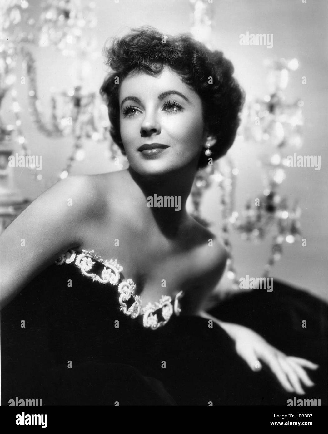 Elizabeth Taylor, Paramount portrait, circa 1950 Stock Photo - Alamy