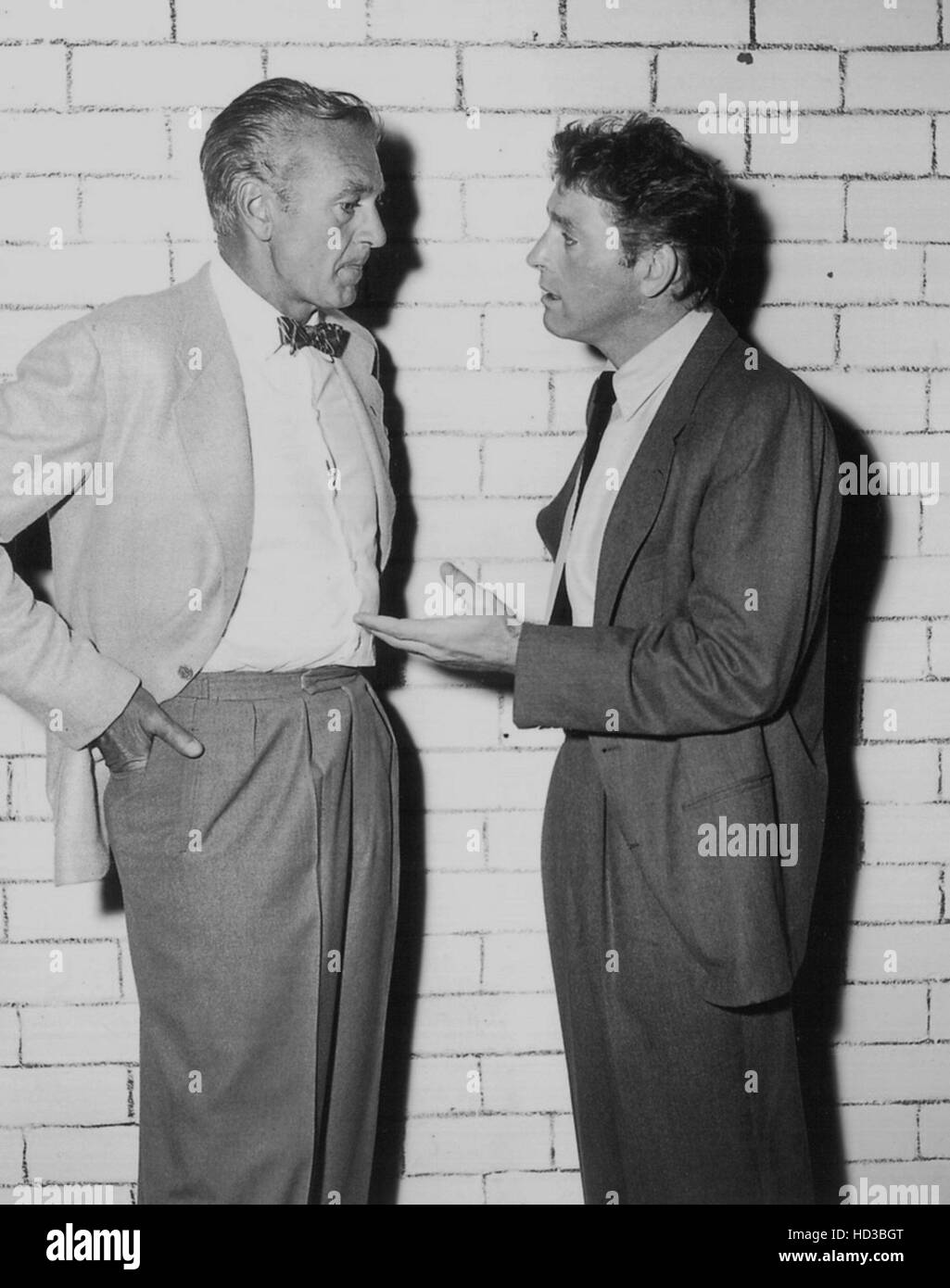 From left: Gary Cooper, Burt Lancaster, circa 1954 Stock Photo - Alamy