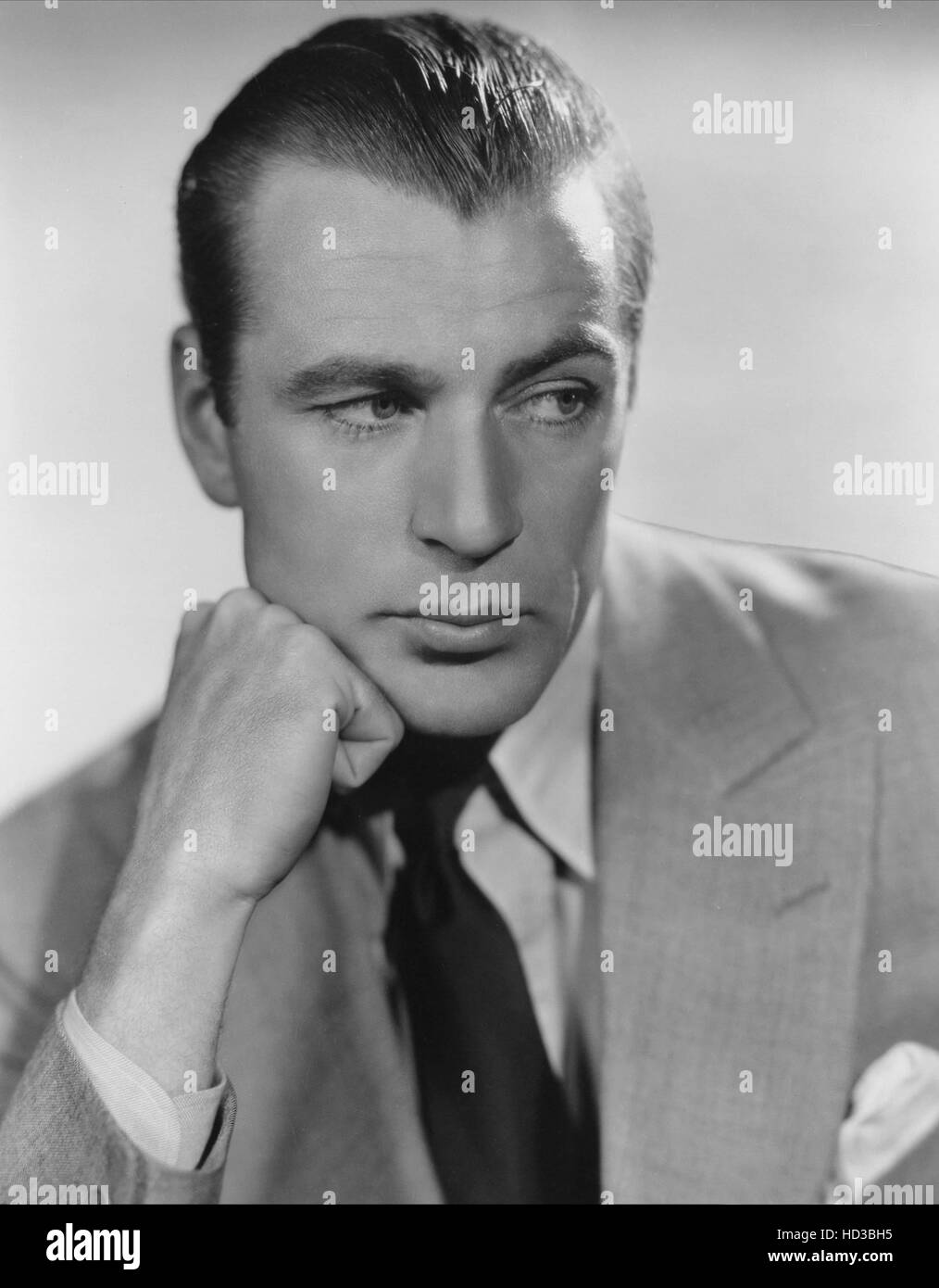 Gary Cooper, Paramount portrait, late 1930s Stock Photo - Alamy