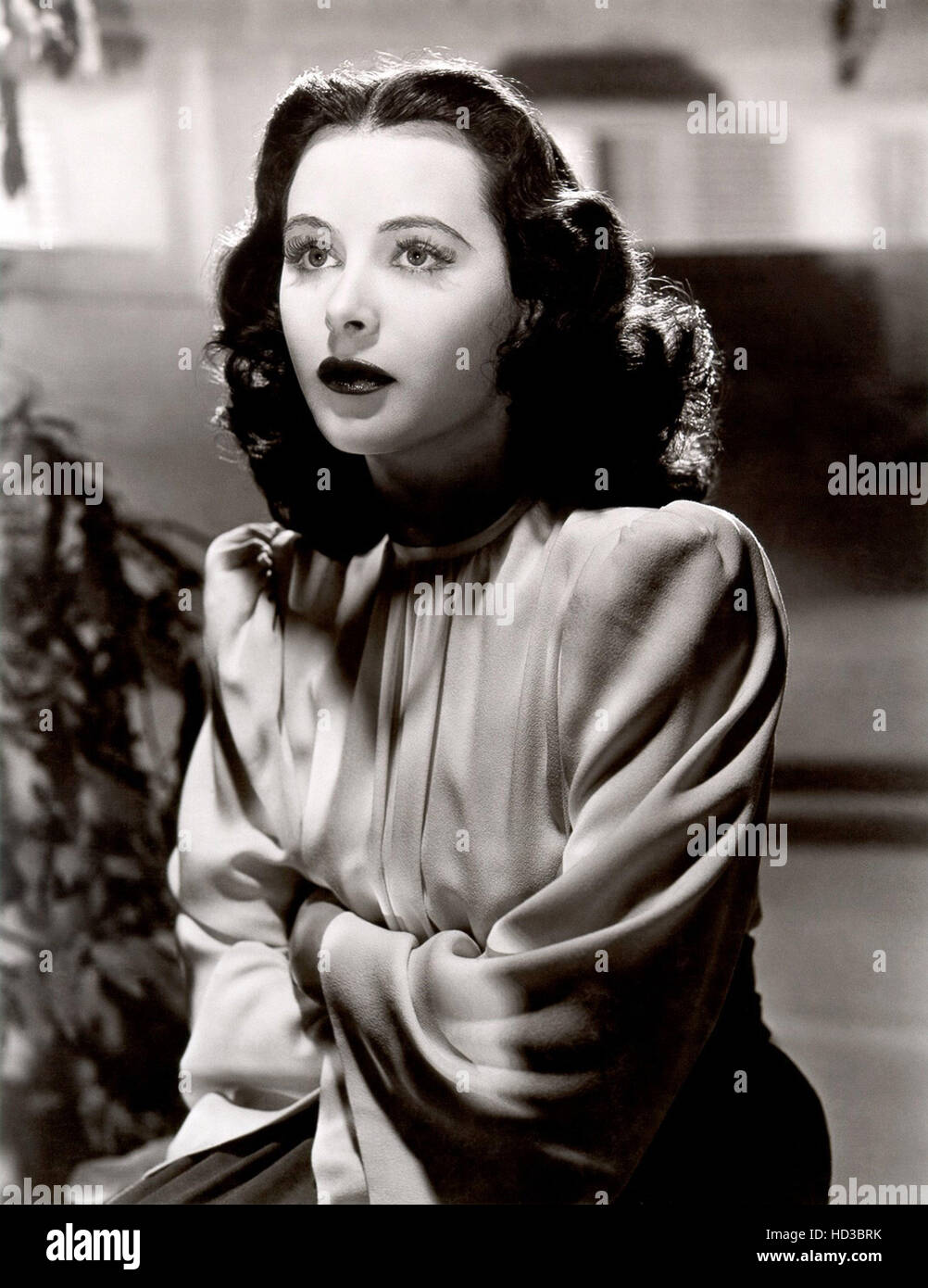 Hedy Lamarr, 1940s Stock Photo - Alamy