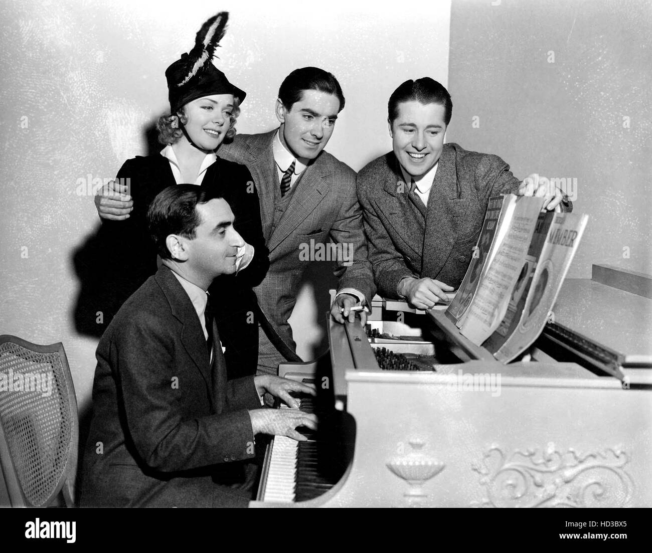 ALEXANDER'S RAGTIME BAND, Alice Faye, Irving Berlin, Tyrone Power, Don ...