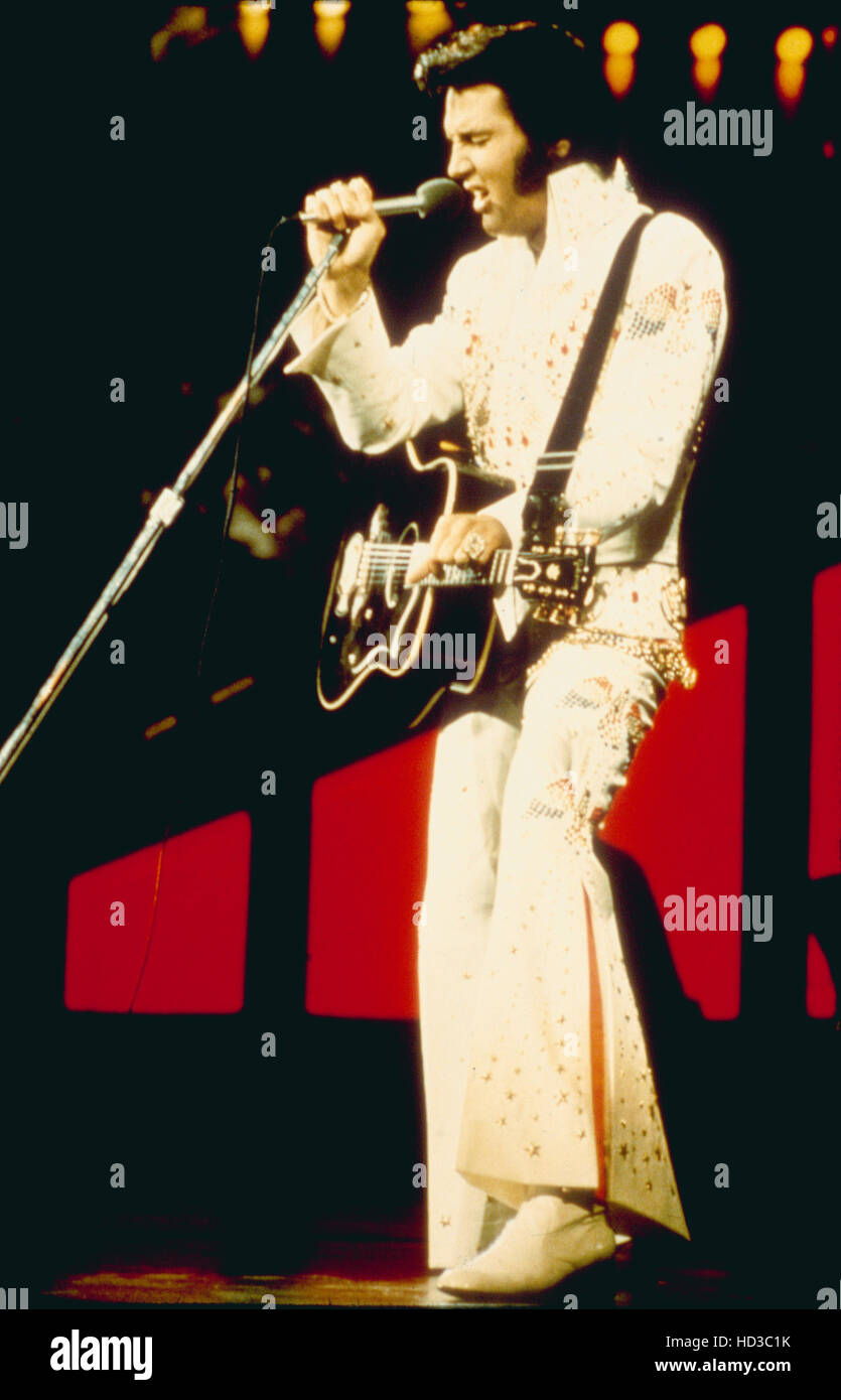 Elvis Presley, 1973 Stock Photo - Alamy