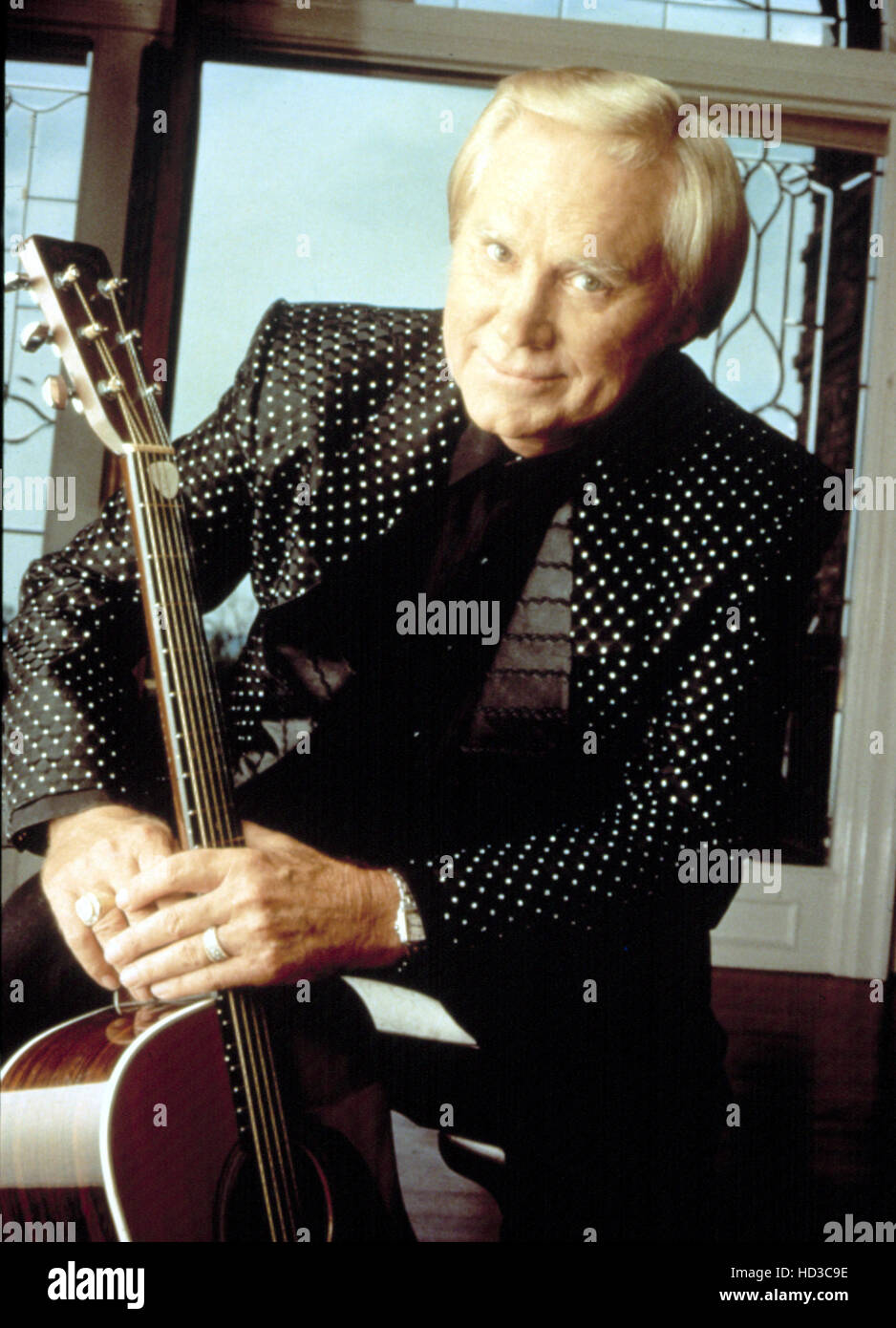 George Jones, country music singer, 1997 Stock Photo - Alamy