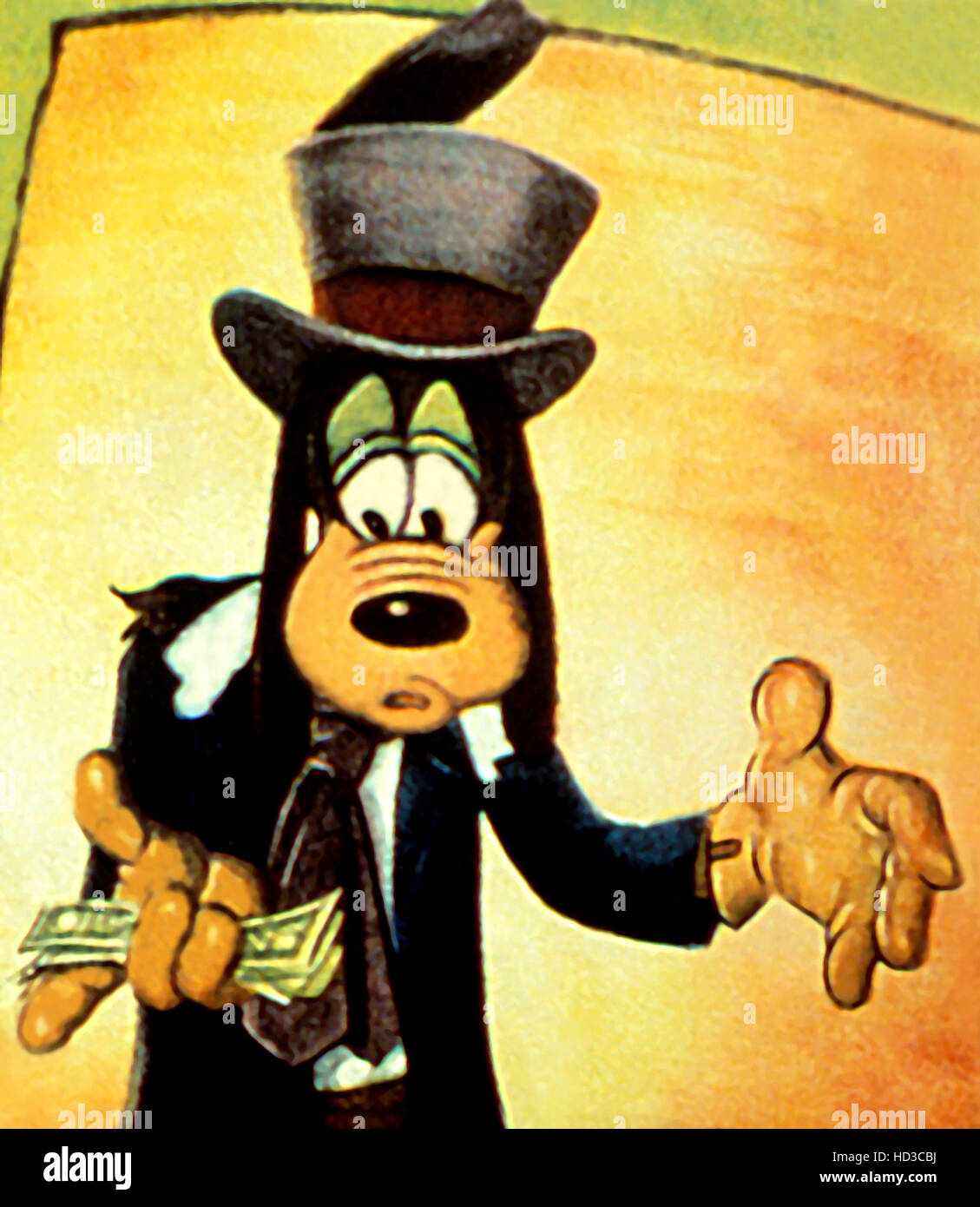 THEY'RE OFF, Goofy, in Disney animated short film, 1948 Stock Photo - Alamy