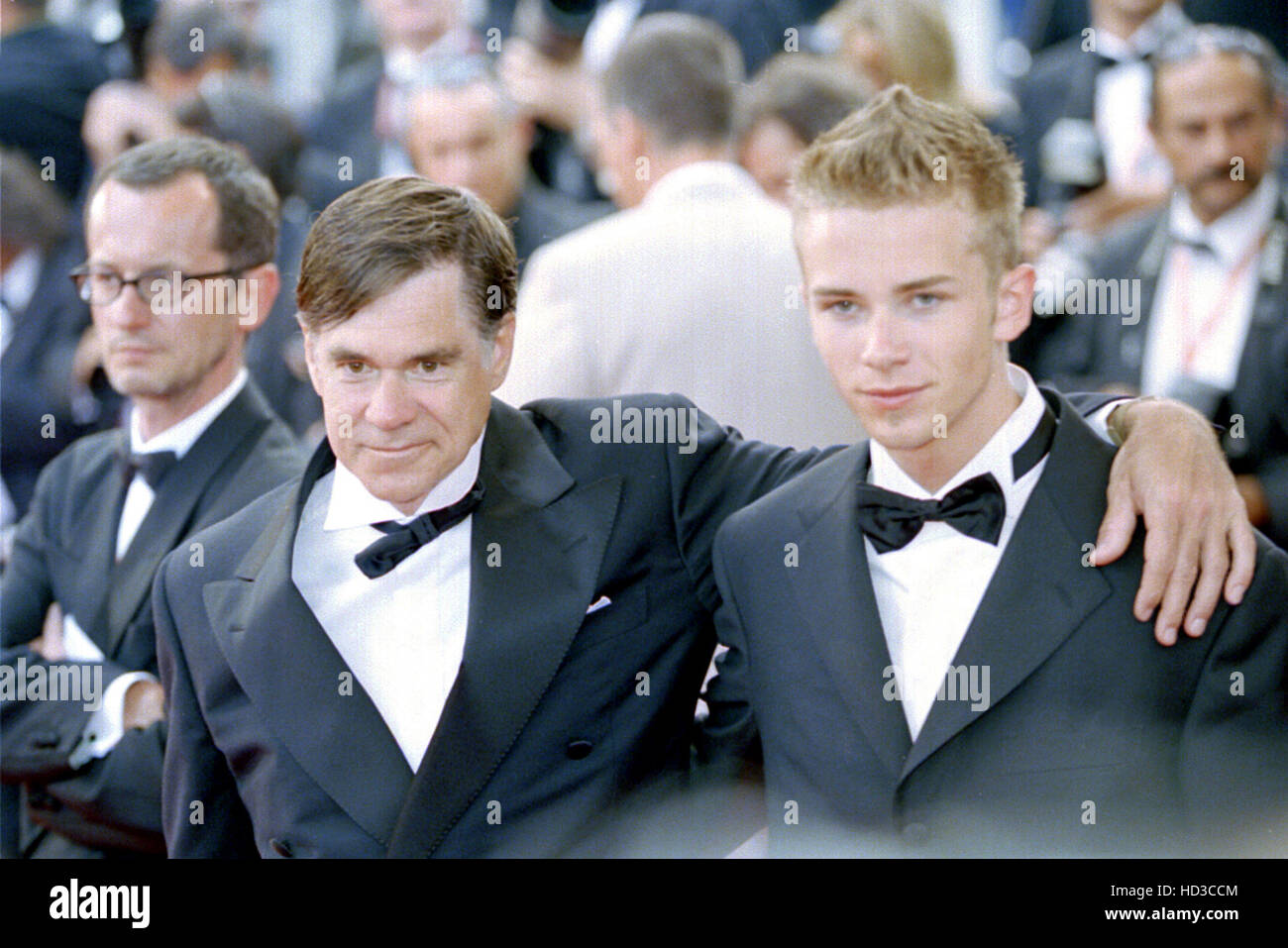 Gus Van Sant and Eric Deulen at the Cannes Film Festival, 5/2003, by ...
