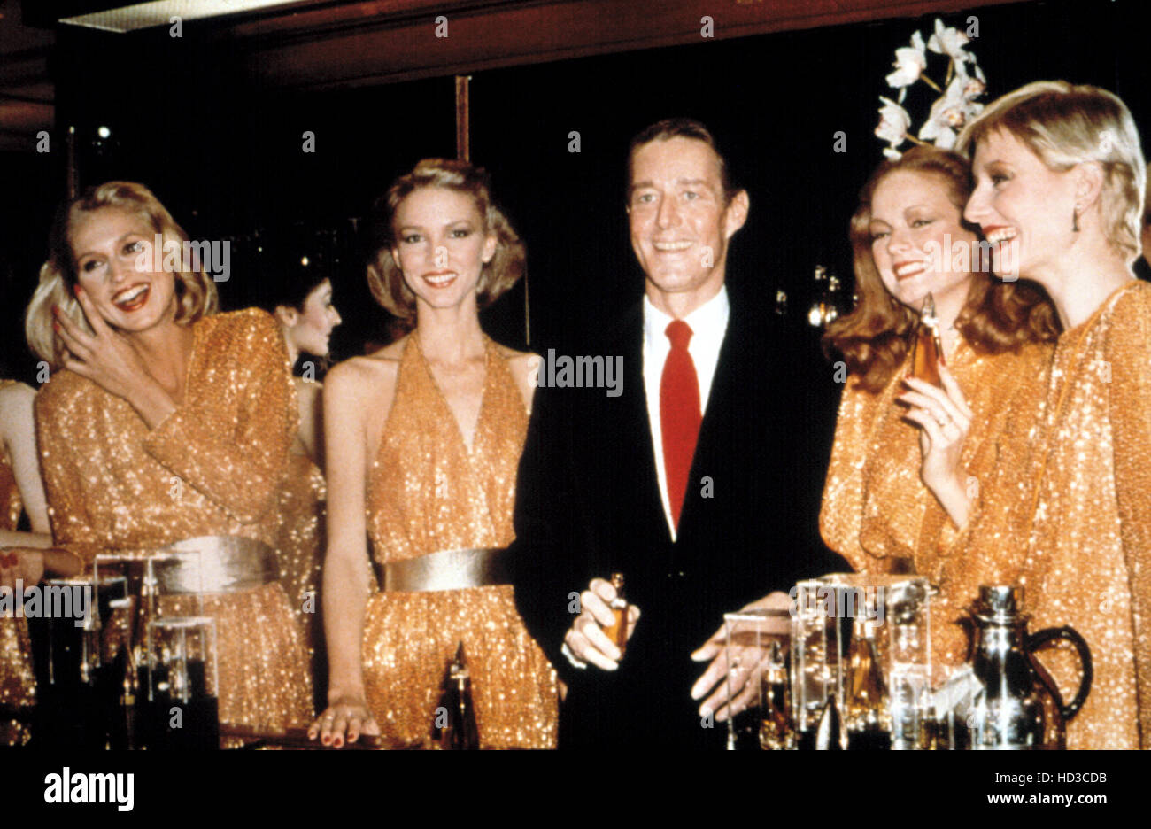Halston (aka Roy Halston), with 'The Halstonettes', circa 1970s Stock ...