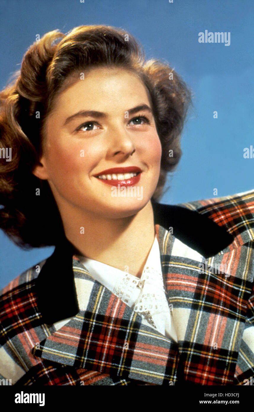 INGRID BERGMAN, 1940's Stock Photo - Alamy