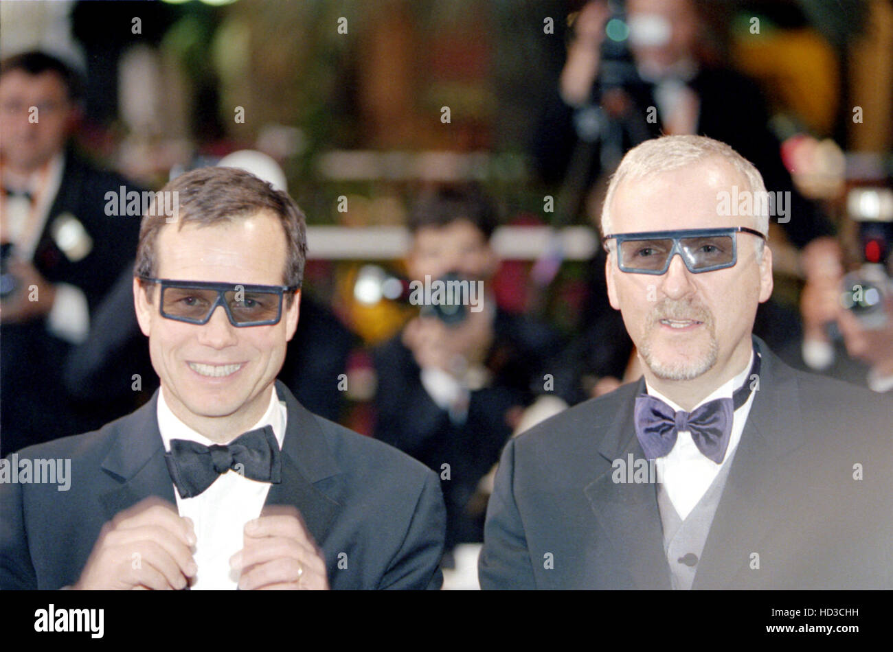 James Cameron and Bill Paxton at the Cannes Film Festival, 5/2003, by ...