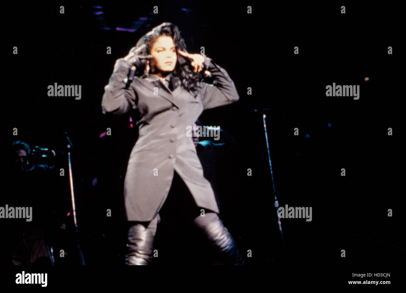 Janet Jackson, mid 1980s Stock Photo - Alamy