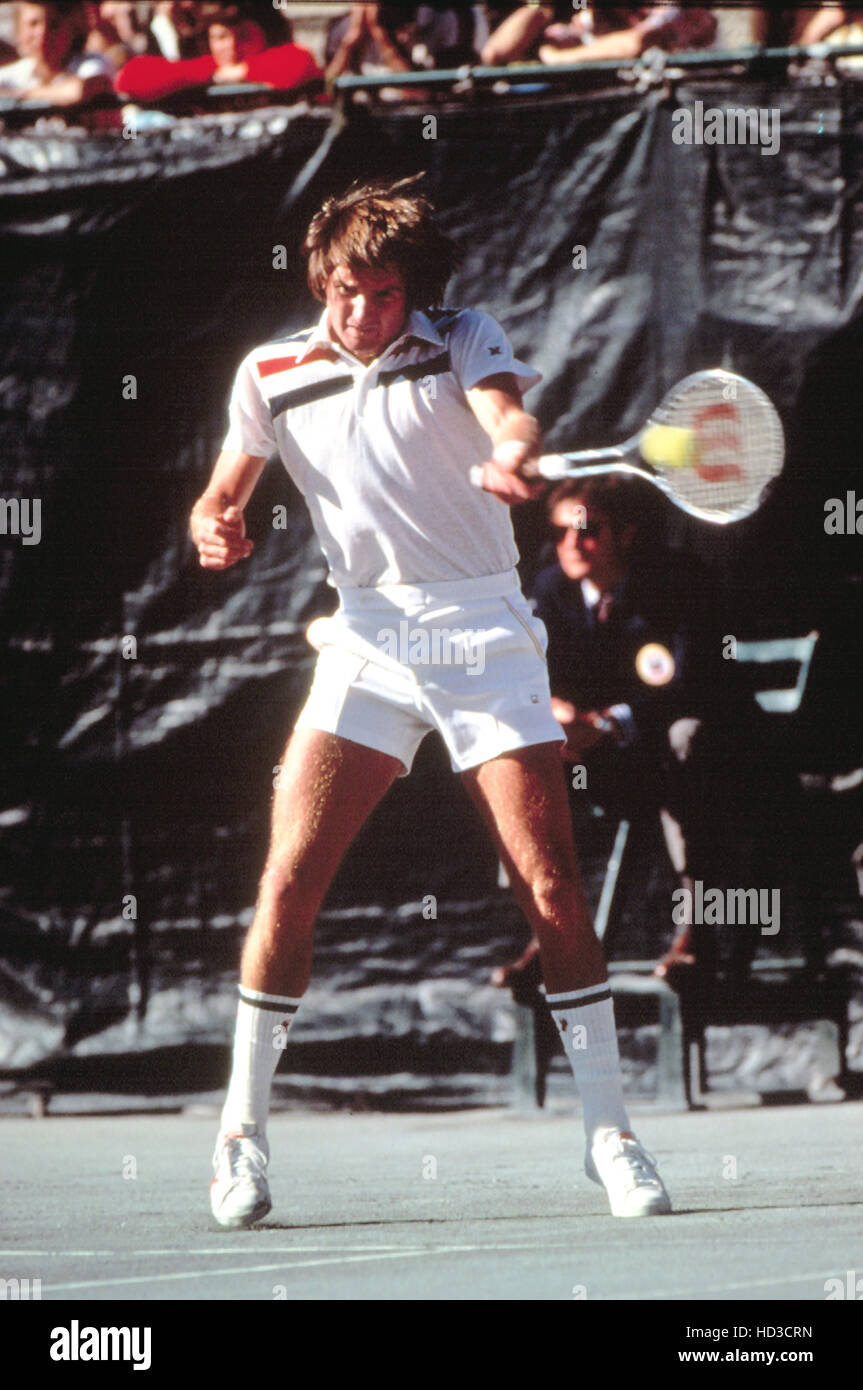 Jimmy Connors, playing in the 1979 US Open Stock Photo - Alamy