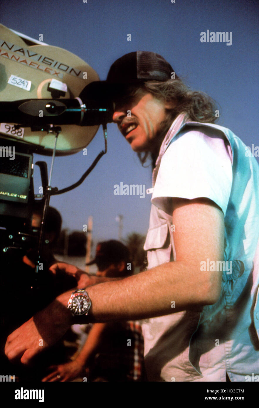 John Carpenter, on the set of THEY LIVE, 1988 Stock Photo - Alamy