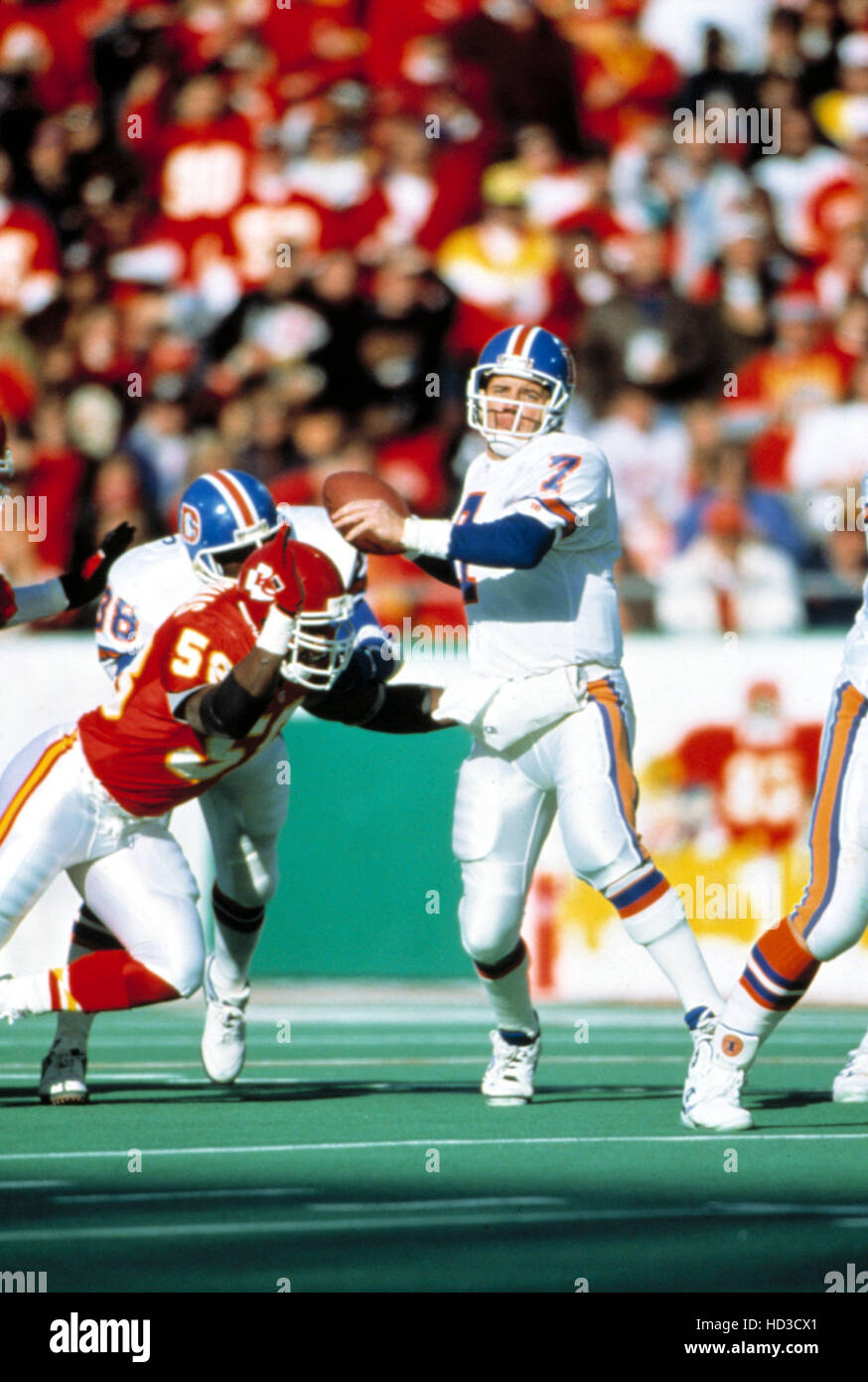 John Elway, Denver Broncos, 1993. (c)NFLP/ Courtesy: Everett Collection ...