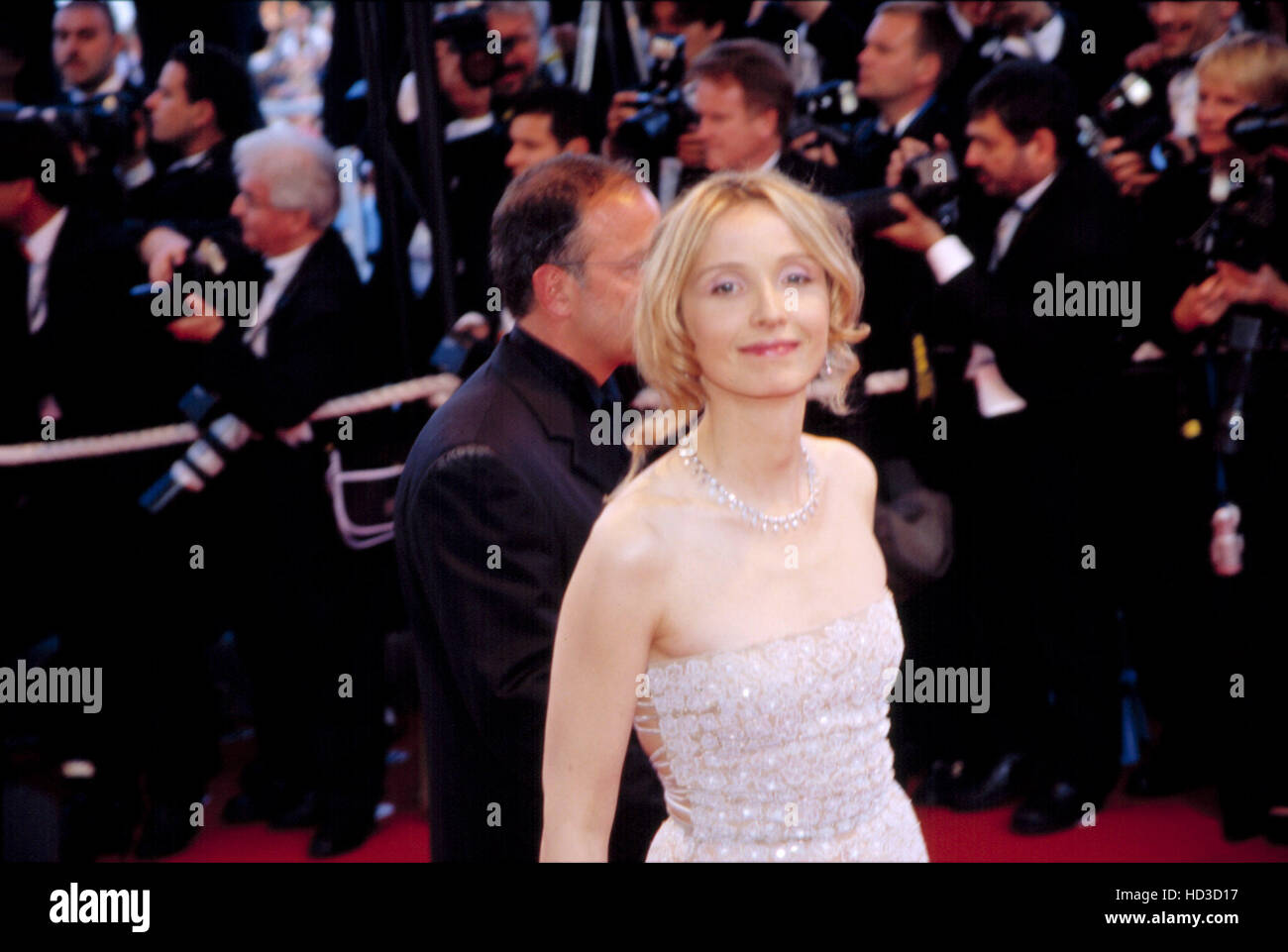 Julie Delpy at Cannes Film Festival, 5/2002, by Thierry Carpico Stock ...