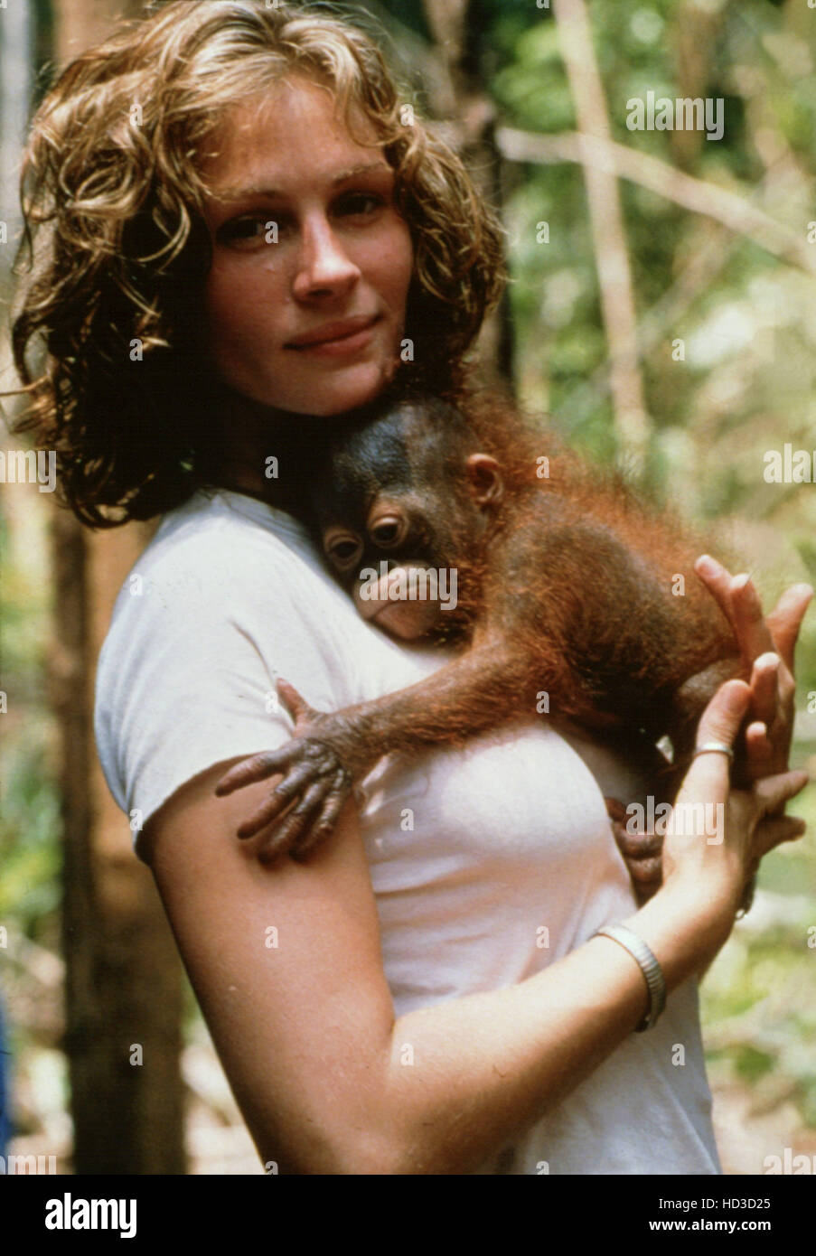 Julia Roberts, guest on "In the Wild", TV Stock Photo - Alamy