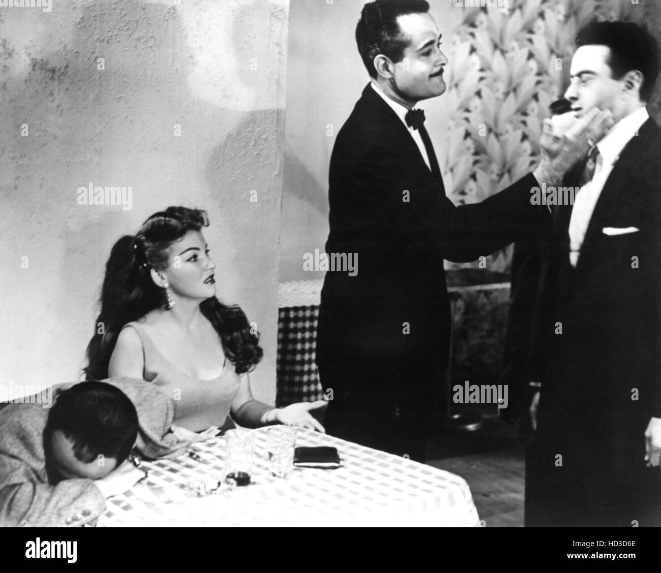 DANCE HALL RACKET, Honey Harlow (left), Timothy Farrell (center), Lenny ...