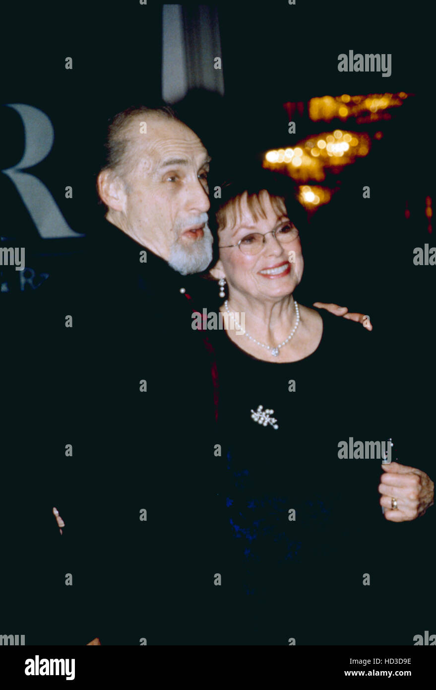 Sid Caesar and wife Florence at the Museum of TV & Radio Gala, NY ...