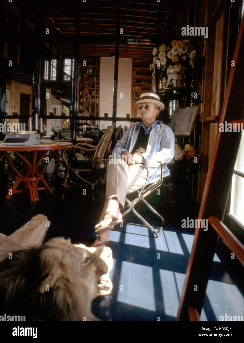 Truman Capote at his house in Sagaponack, NY, 1967. photo: Robert ...