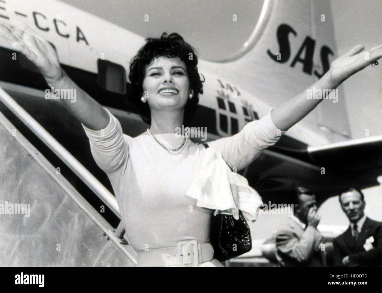 A new international star, SOPHIA LOREN, arrives!, c. mid-late 1950s ...