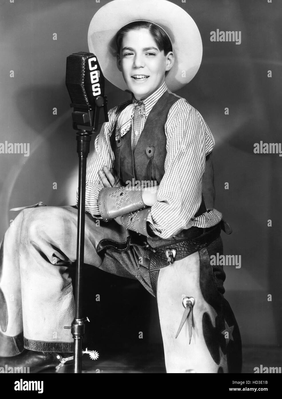 BOBBY BENSON AND THE B-BAR-B RIDERS, Billy Halop, 1932-1936 Stock Photo ...