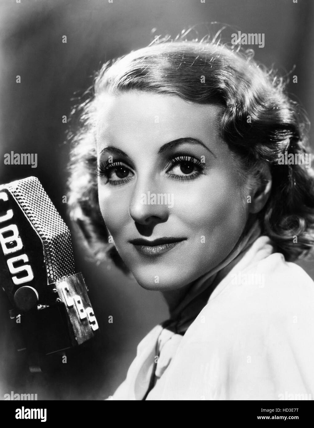 MUSIC BOX OF THE AIR, Jessica Dragonette, C.B.S. Radio, 1937 Stock ...