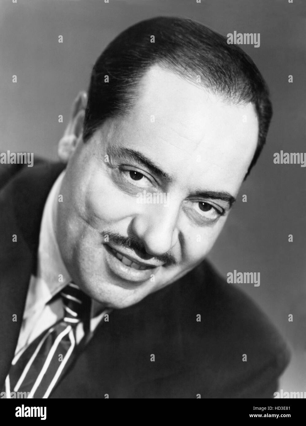 MYSTERY OF THE WEEK, Harold Huber, as Hercule Poirot, 1946-47 Stock ...