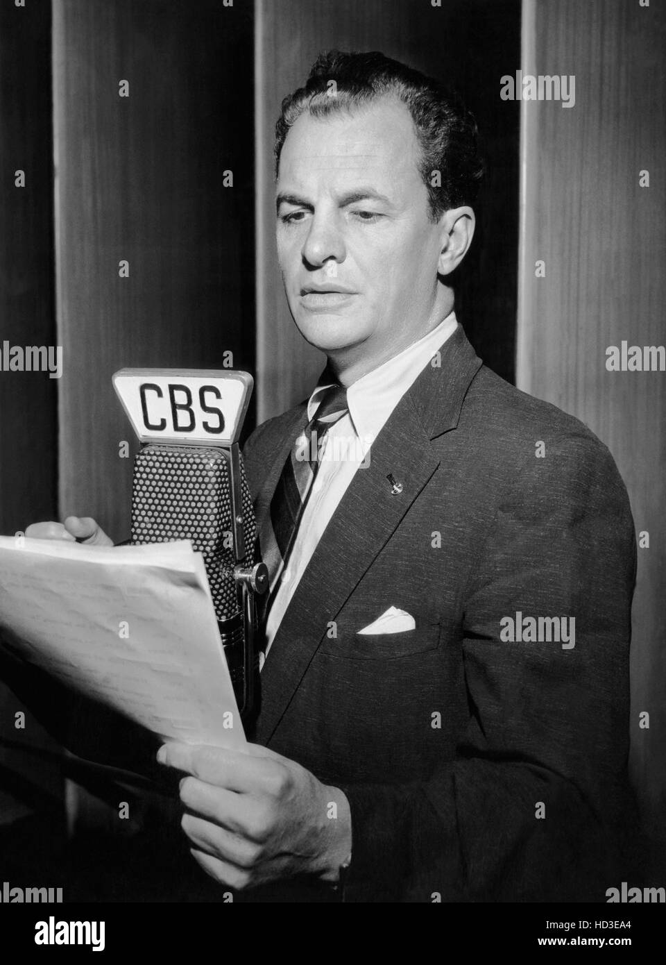 21ST PRECINCT, James Gregory, CBS Radio, 1953-56 (1956 photo Stock ...