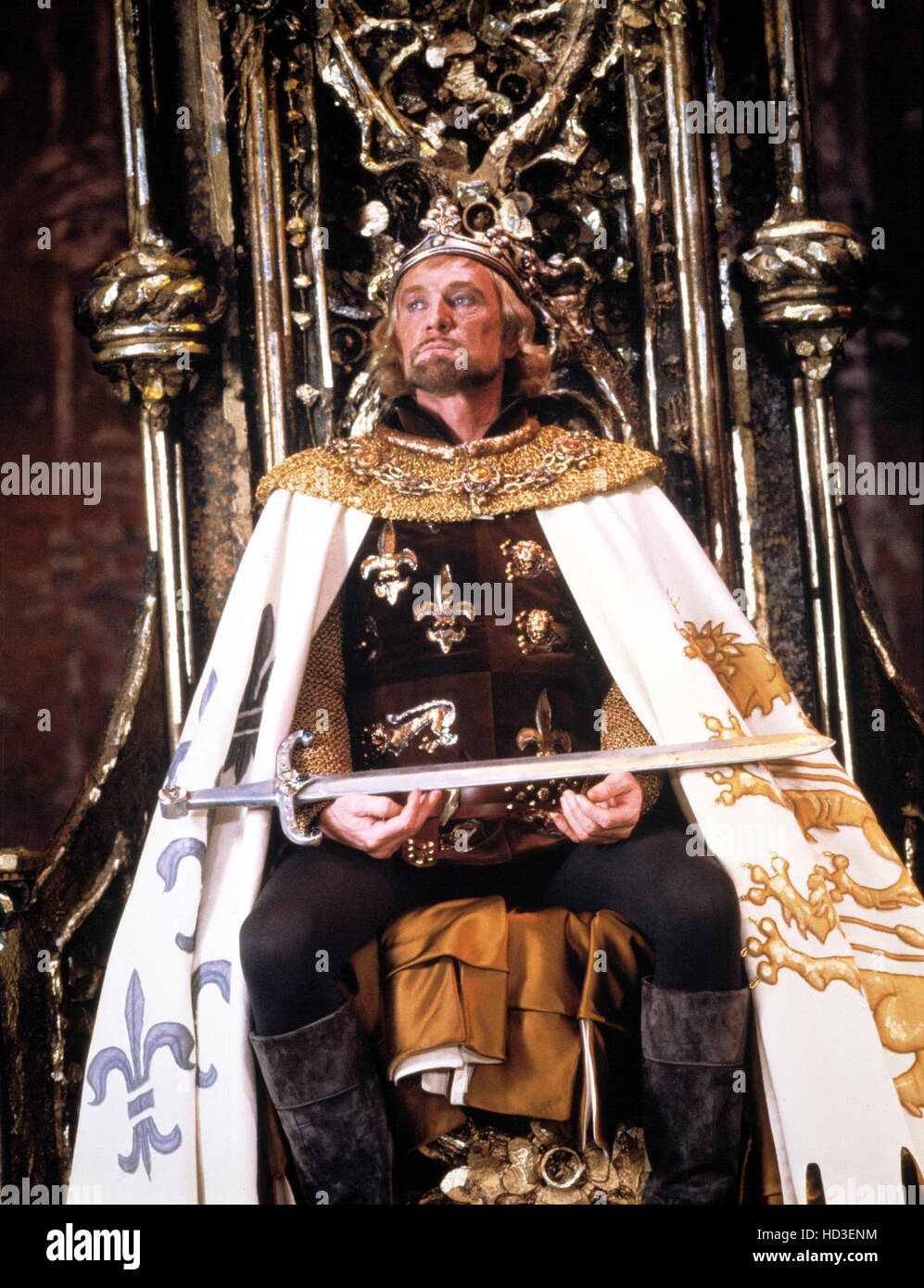 CAMELOT, Richard Harris, TV broadcast of the revival of the Broadway ...