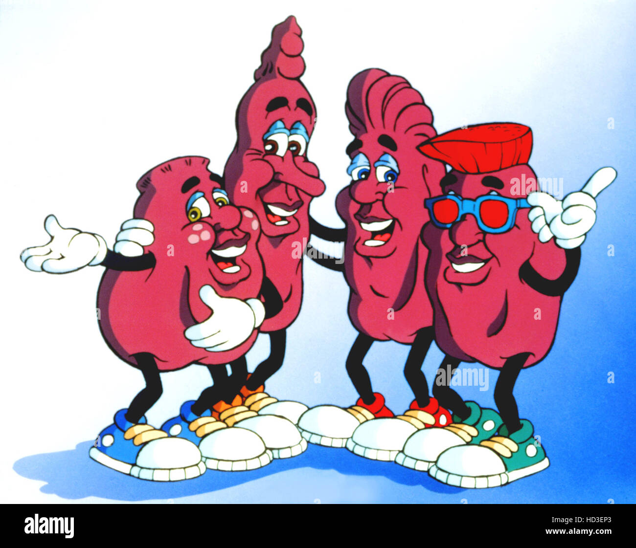 CALIFORNIA RAISINS, 1989 Stock Photo - Alamy