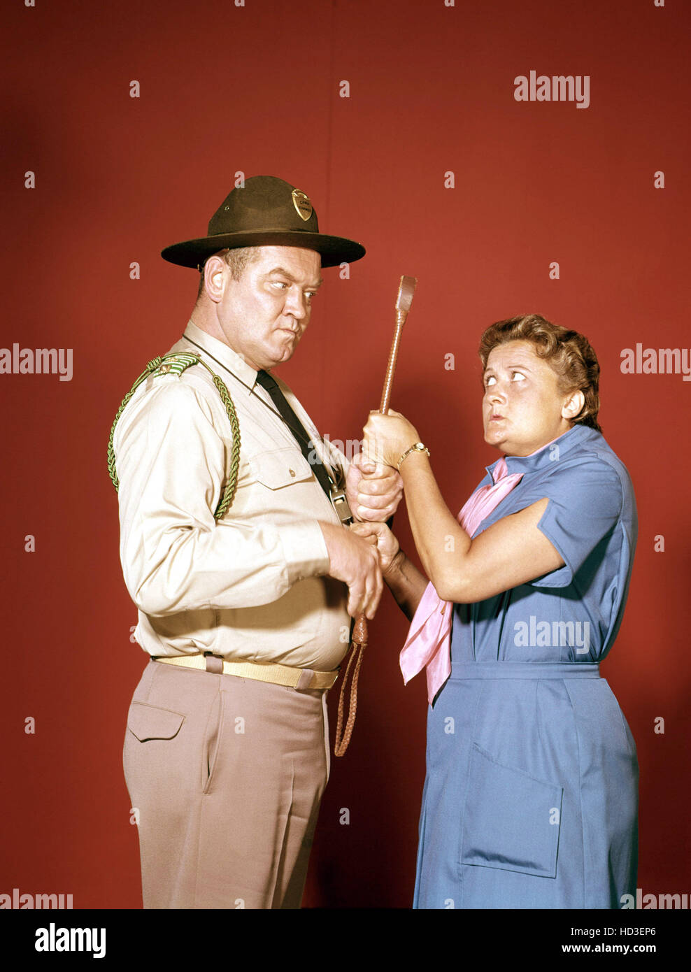 CAMP RUNAMUCK, Arch Johnson, Alice Nunn, 1965-66 Stock Photo - Alamy