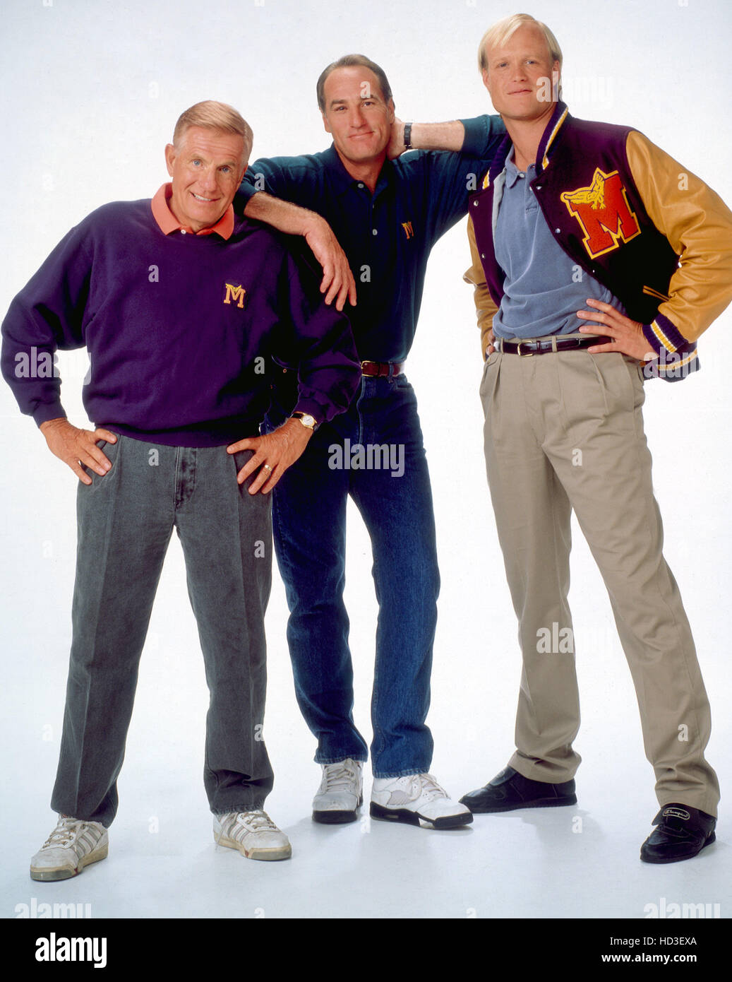 COACH, l-r: Jerry Van Dyke, Craig T. Nelson, Bill Fagerbakke, (Season 4 ...