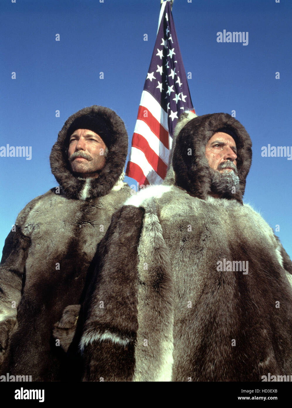 COOK AND PEARY: THE RACE TO THE POLE, Richard Chamberlain, Rod Steiger ...