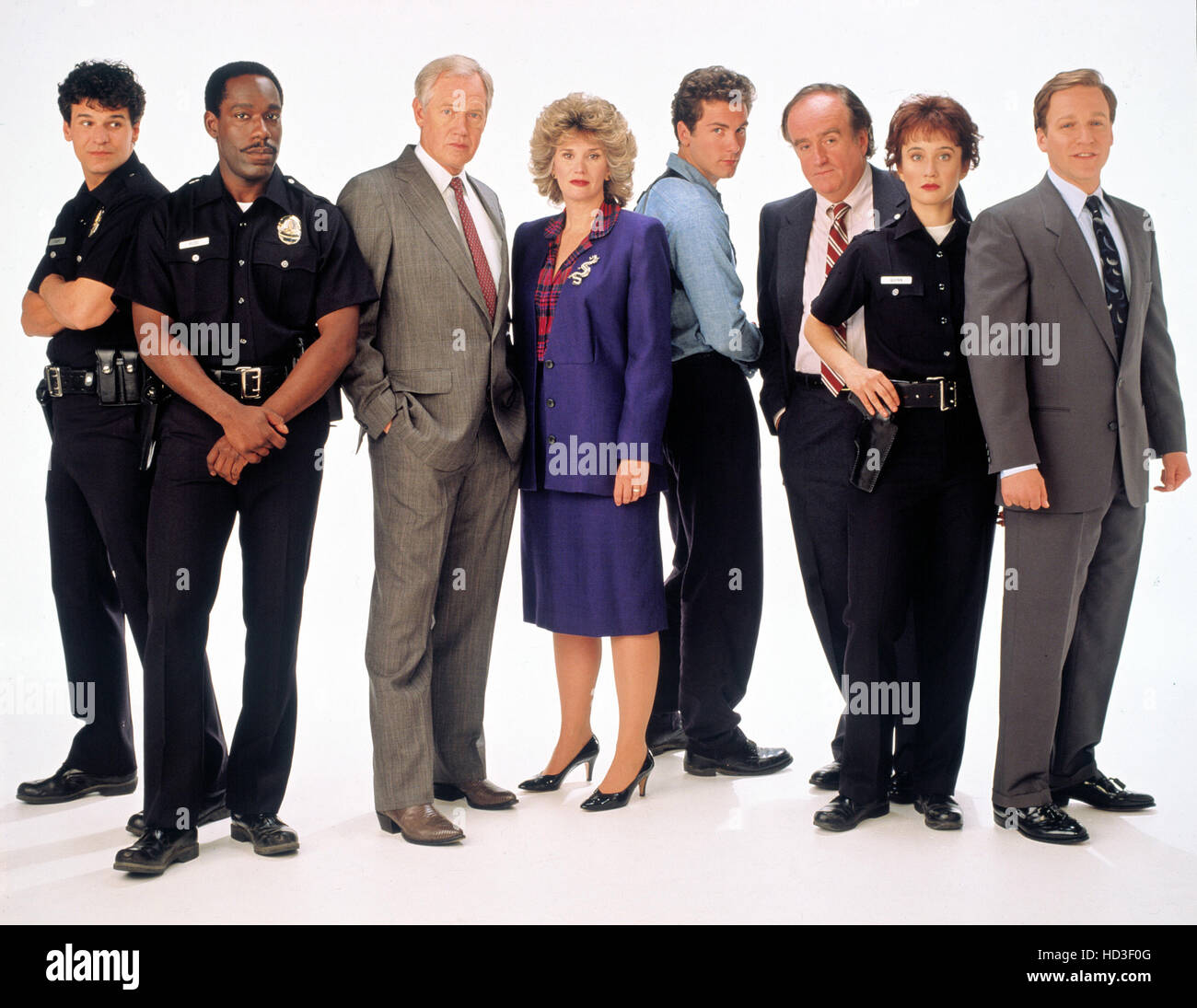 COP ROCK, (L-R), David Gianopoulos, James McDaniel, Ronny Cox, Barbara ...