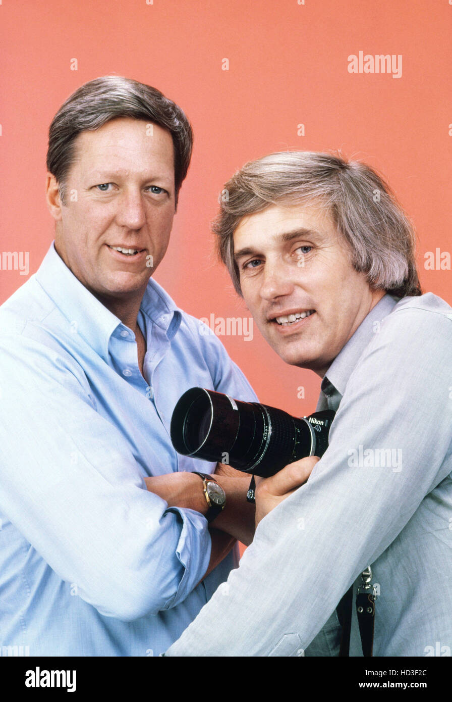 DAVID HARTMAN...THE SHOOTERS, from left: David Hartman, Douglas ...