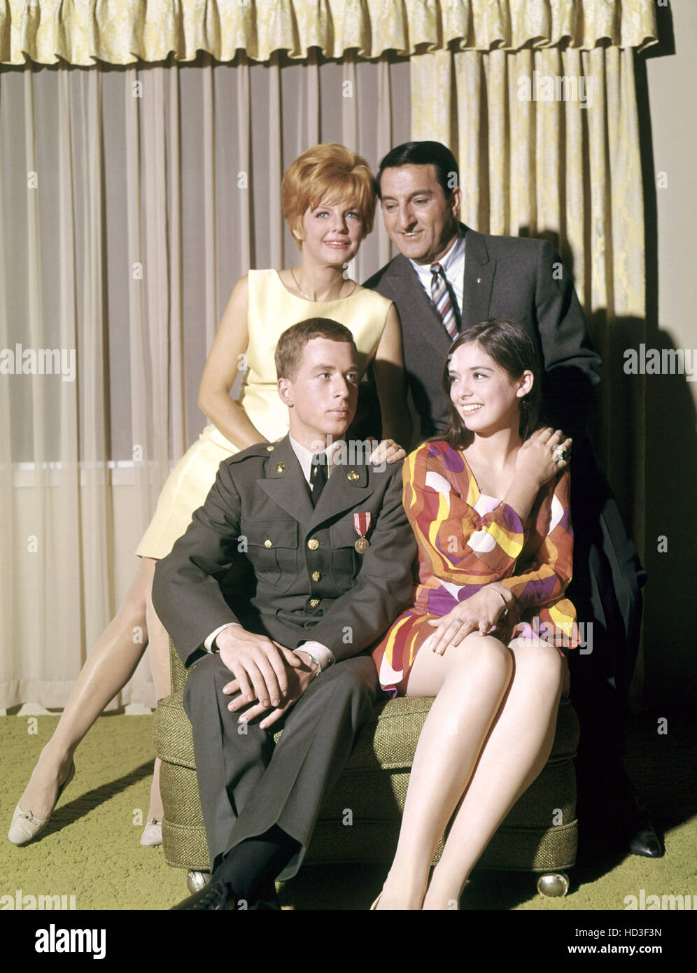 THE DANNY THOMAS HOUR, (clockwise): Marjorie Lord, Danny Thomas, Angela ...