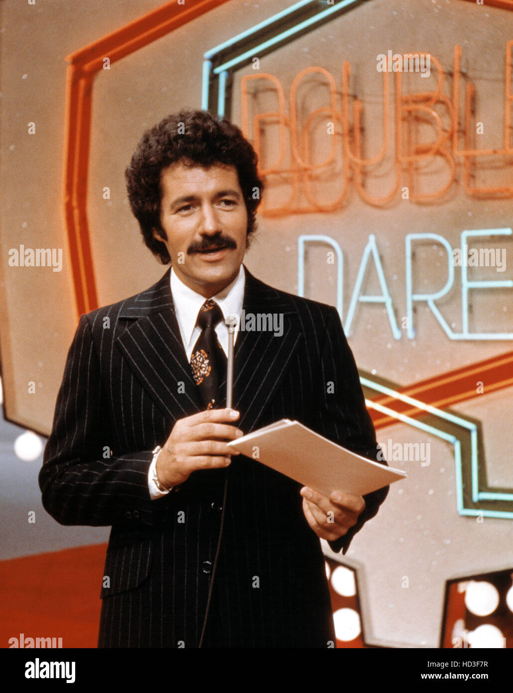 DOUBLE DARE, Alex Trebek, 1976-77 Stock Photo - Alamy