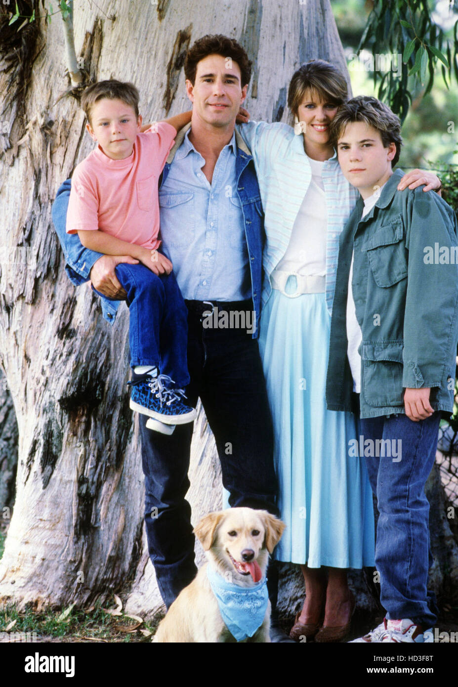 DO YOU KNOW THE MUFFIN MAN?, (from left): Brian Bonsall, John Shea, Pam ...