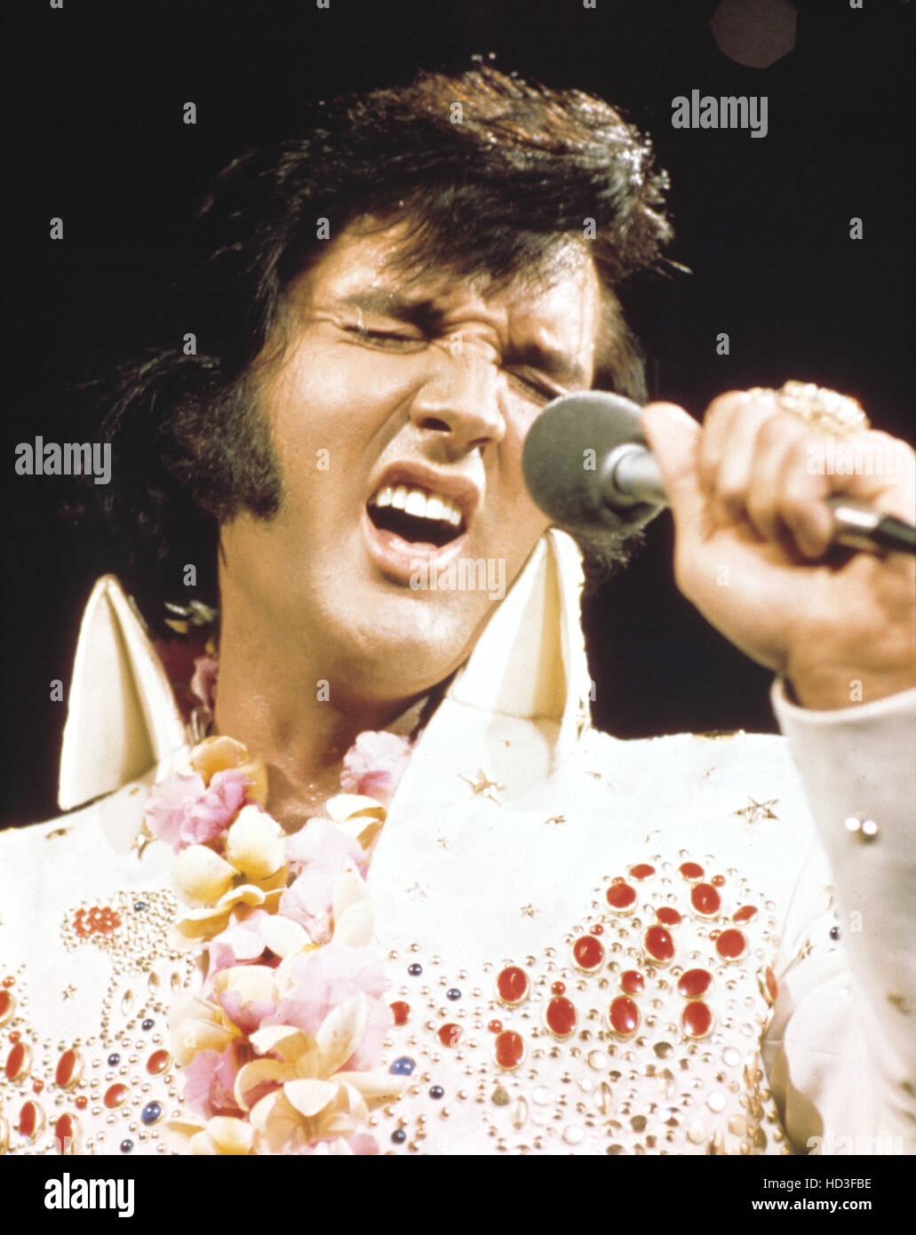 ELVIS-ALOHA FROM HAWAII, Elvis Presley, 1973 Stock Photo - Alamy
