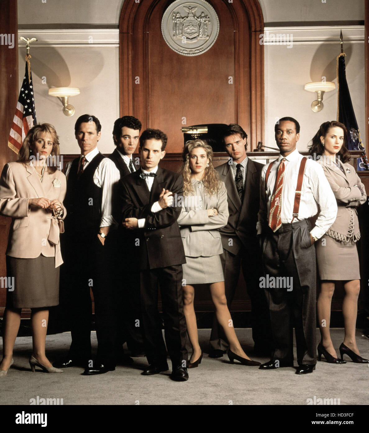EQUAL JUSTICE, Jane Kaczmarek, Cotter Smith, Jon Tenney, Barry Miller ...