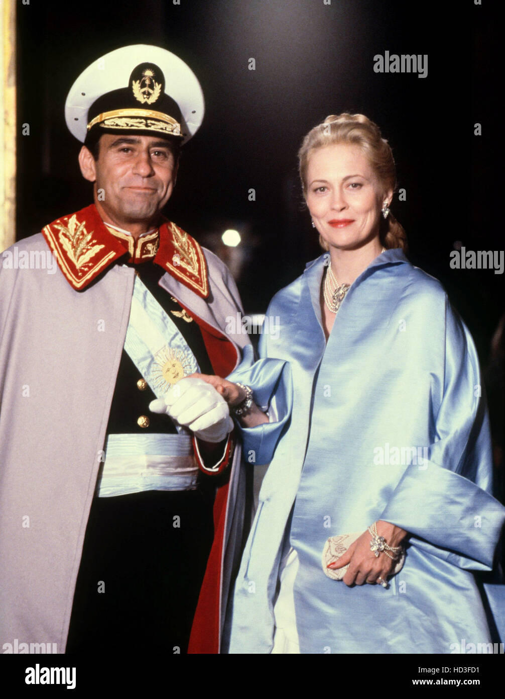 EVITA PERON, (from left): James Farentino, Faye Dunaway, 1981. © Zephyr ...