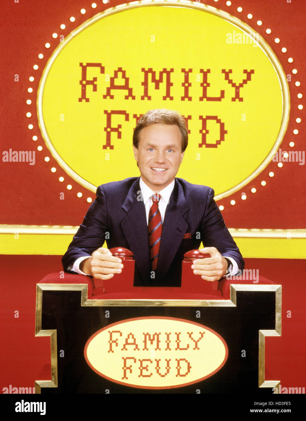 FAMILY FEUD, Host Ray Combs, (1989), 1988-95 Stock Photo - Alamy