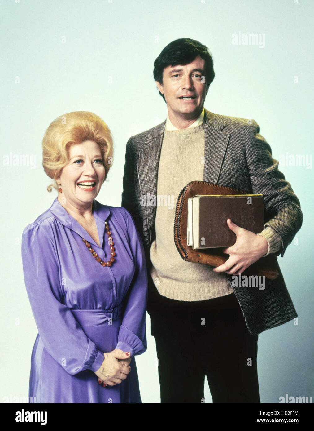 THE FACTS OF LIFE, l-r: Charlotte Rae, John Lawlor, 1979-88 Stock Photo ...