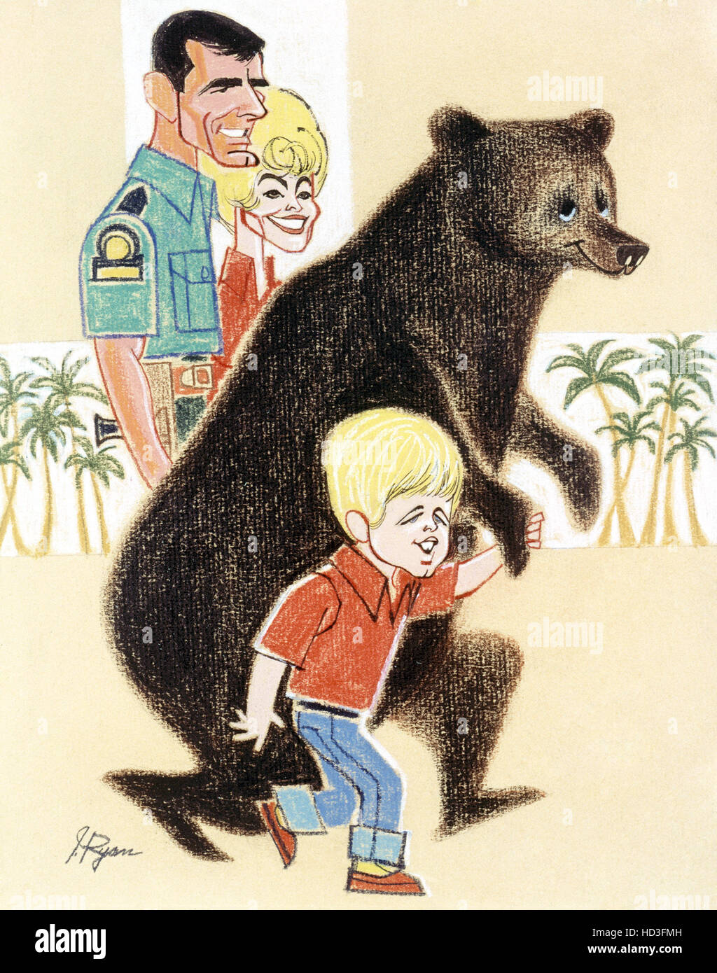 GENTLE BEN, (key art), 1967-69 Stock Photo - Alamy