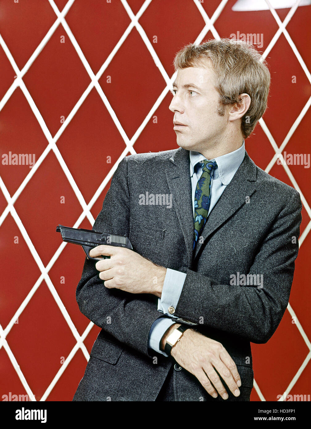 THE GIRL FROM U.N.C.L.E., Noel Harrison, 1966-67 Stock Photo - Alamy