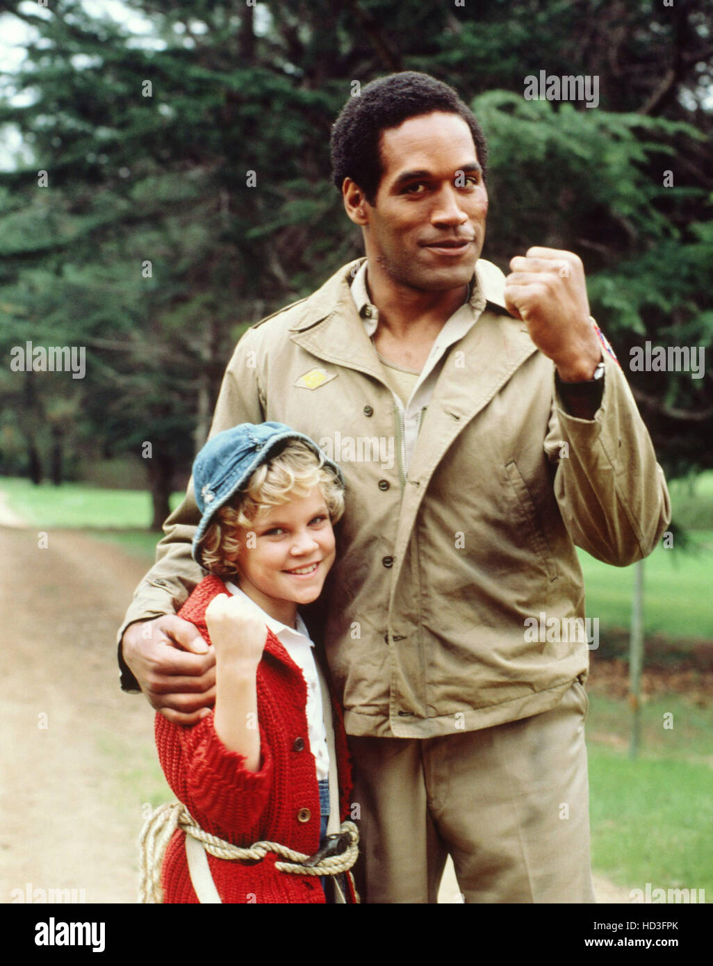 GOLDIE AND THE BOXER, (from left): Melissa Michaelson, O.J. Simpson ...