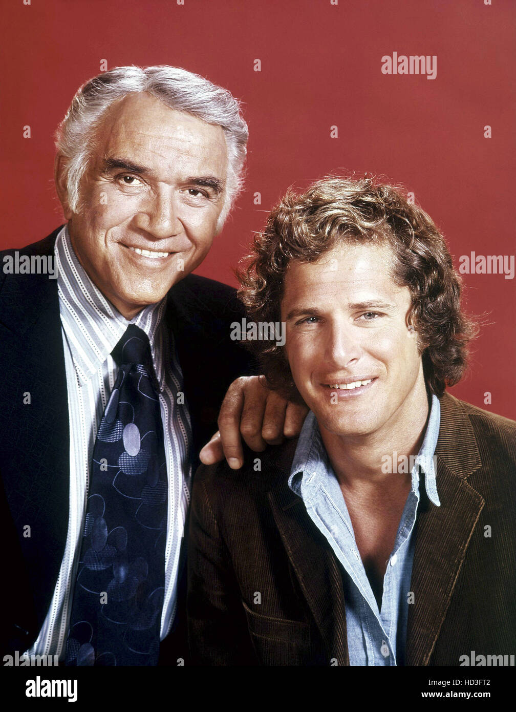 GRIFF, from left: Lorne Greene, Ben Murphy, 1973-74 Stock Photo - Alamy