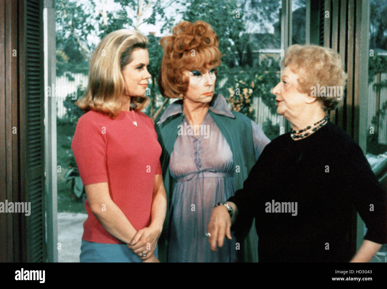 BEWITCHED, (from left): Elizabeth Montgomery, Agnes Moorehead, Marion ...