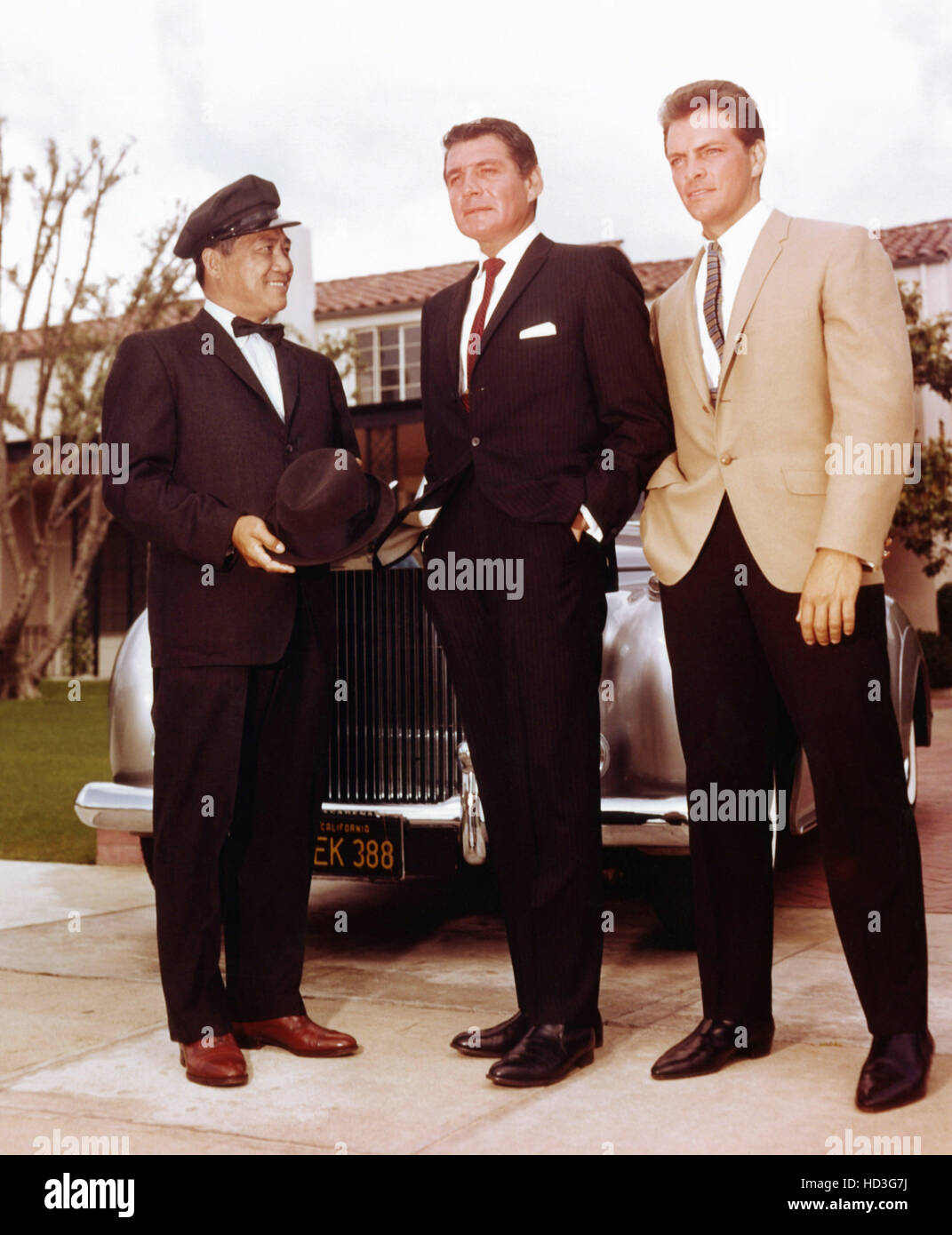 BURKE'S LAW, from left: Leon Lontoc, Gene Barry, Gary Conway, 1963-1965 ...